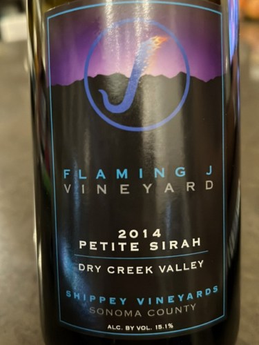 Shippey Vineyards Flaming J Vineyard Petite Sirah | Vivino US