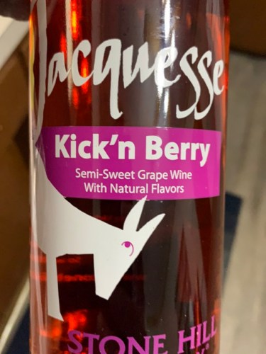 Stone Hill Winery Jacquesse Kick'n Berry Semi Sweet | Vivino English