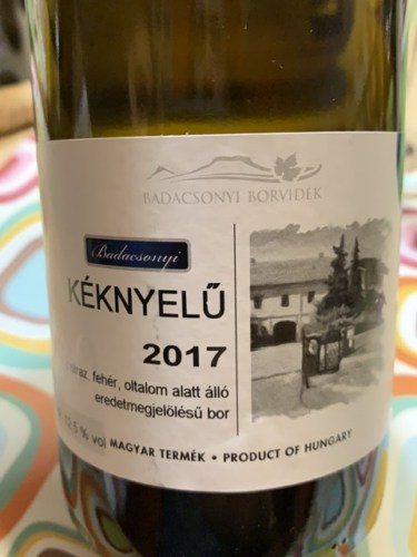 Badacsonyi Borvidek Badacsonyi Kéknyelű | Vivino US