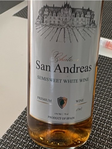 Chateau San Andreas Semisweet White | Vivino English