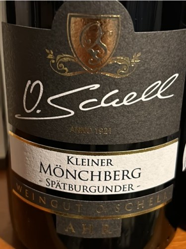 O. Schell Kleiner Mönchberg Spätburgunder | Vivino US