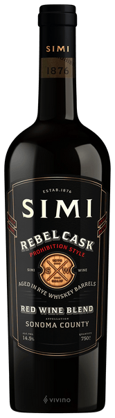 2018 SIMI Rebel Cask Prohibition Style Red Blend | Vivino US