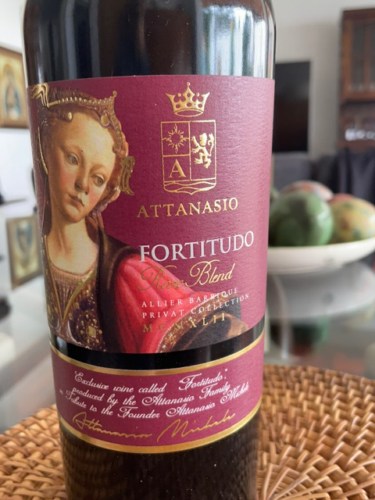 Cantina Attanasio Fortitudo Allier Barrique Private Collection Rare ...