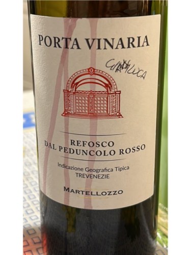 Piera Martellozzo Porta Vinaria Refosco | Vivino English
