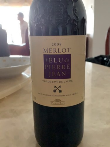 Pierre Jean l'Elu de Pierre Jean Merlot | Vivino US