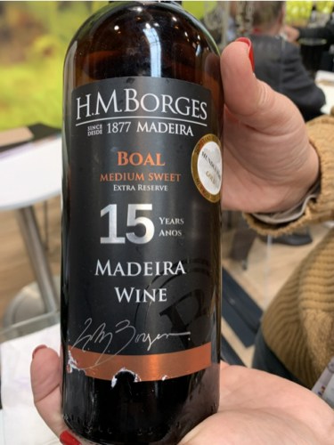 H. M. Borges Boal Medium Sweet Extra Reserve 15 Years Anos Madeira ...