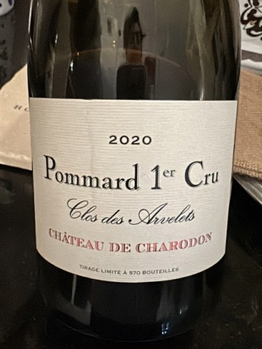 Château de Charodon Pommard 1er Cru 'Clos des Arvelets' | Vivino US