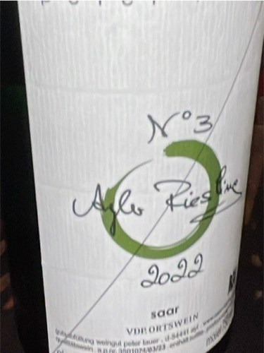 Peter Lauer No 3 Ayler Riesling | Vivino US
