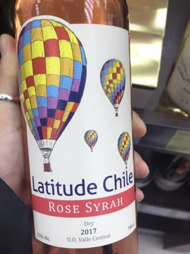 Latitude Chile Rosé Syrah Dry | Vivino Australia