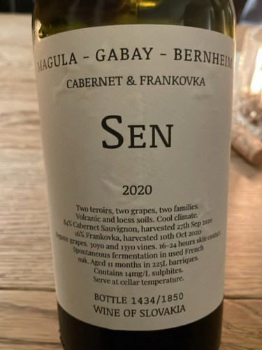 Magula Sen Cabernet - Frankovka | Vivino US