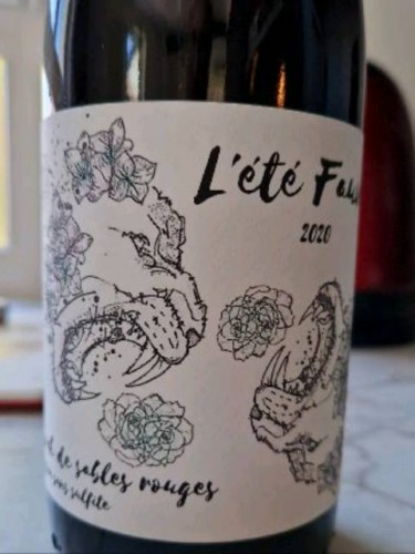 Château Terre Fauve L’Eté Fauve Syrah de Sables Rouges | Vivino US