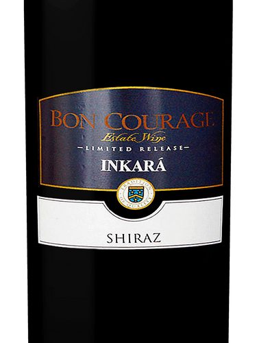 Bon Courage Inkará Limited Release Shiraz | Vivino US