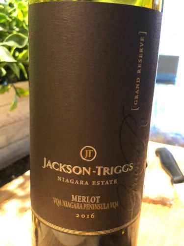 Jackson-Triggs Niagara Estate Grand Reserve Merlot | Vivino US