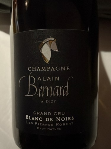Alain Bernard Les Pierres Robert Blanc de Noirs Brut Nature Champagne ...