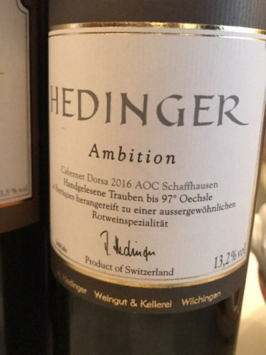 Hedinger Ambition | Vivino Canada