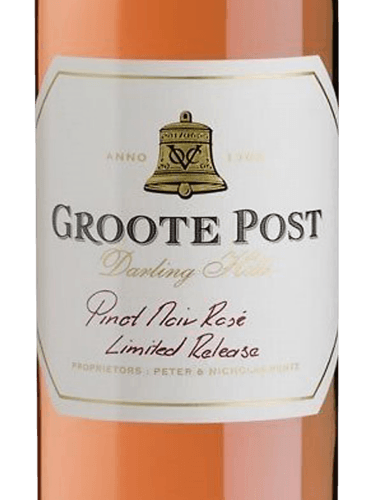 Groote Post Limited Release Pinot Noir Rosé | Vivino
