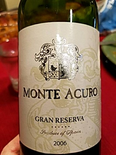 Monte Acuro Gran Reserva | Vivino US