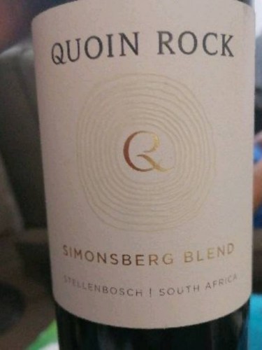 Quoin Rock Simonsberg Blend | Vivino US