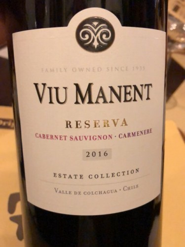 2020 Viu Manent Estate Collection Reserva Cabernet Sauvignon - Carménère | Vivino US