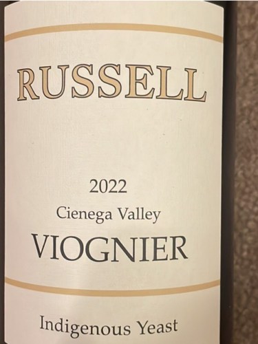 Russell Viognier | Vivino US