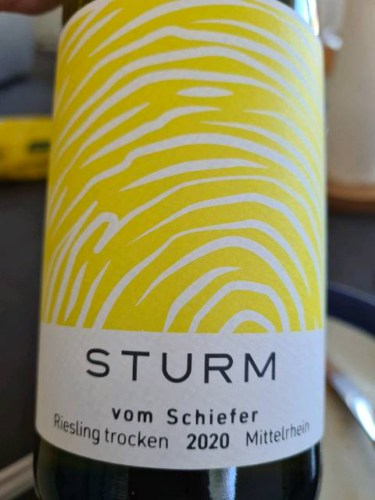 Weingut Sturm Vom Steilen Schiefer Riesling Trocken | Vivino US