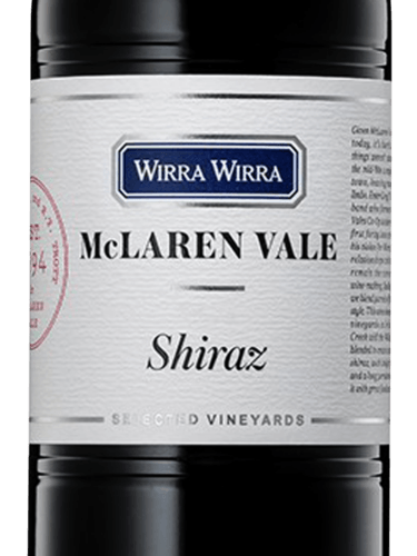 Wirra Wirra McLaren Vale Shiraz | Vivino English