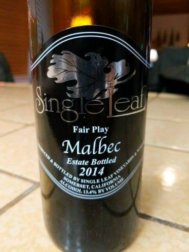 Single Leaf Malbec | Vivino US