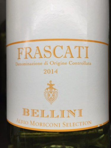 2017 Bellini Alfio Moriconi Selection Frascati | Vivino US