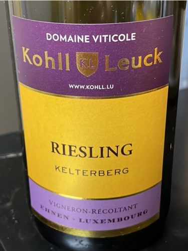 Domaine Viticole Kohll-Leuck Kelterberg Riesling | Vivino Danmark