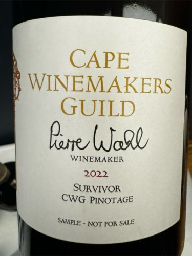 Survivor Cape Winemakers Guild CWG Pinotage | Vivino US