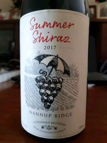 Nannup Ridge Summer Shiraz | Vivino US