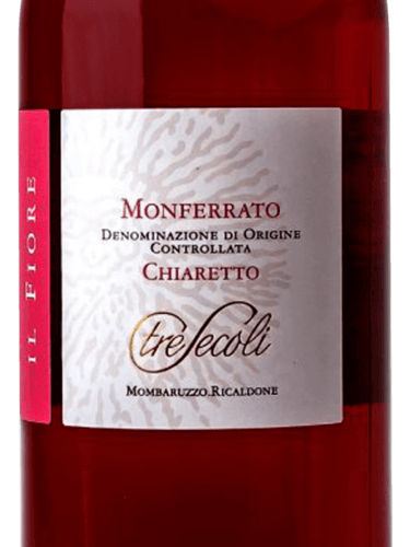 Tre Secoli Il Fiore Monferrato Chiaretto | Vivino US