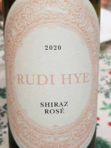 Weinberg 47 - Rudi Hye Shiraz Rosé | Vivino US