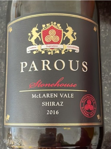 Parous Stonehouse Shiraz | Vivino English