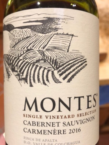 Montes Single Vineyard Selection Cabernet Sauvignon - Carmenère ...