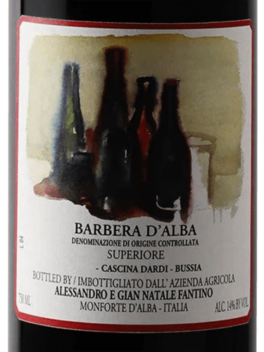 Alessandro e Gian Natale Fantino Barbera d'Alba Superiore (Cascina ...