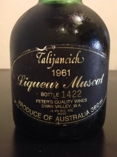 Talijancich Liqueur Muscat | Vivino English