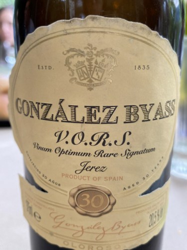 Gonzalez-Byass VORS 30 Years Old Jerez | Vivino US