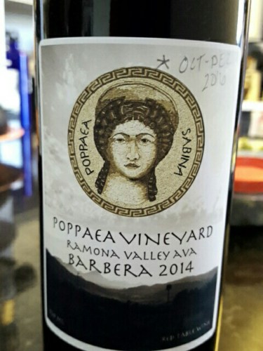 Poppaea Vineyard Barbera | Vivino US