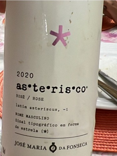 José Maria da Fonseca Asterisco Rosé | Vivino US