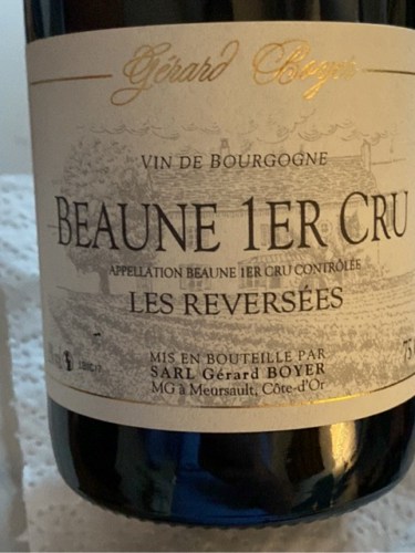 Gerard Boyer Beaune 1er Cru 'Les Reversées' | Vivino US