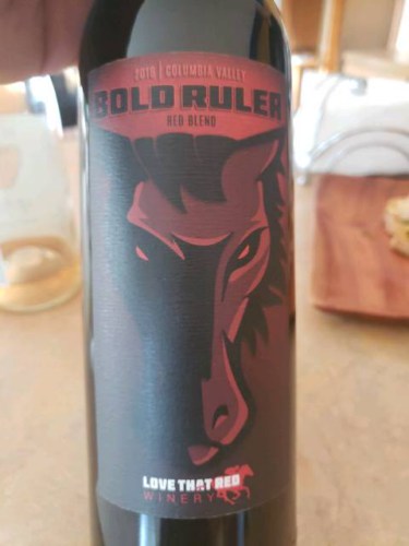 Love That Red Bold Ruler Red Blend | Vivino English