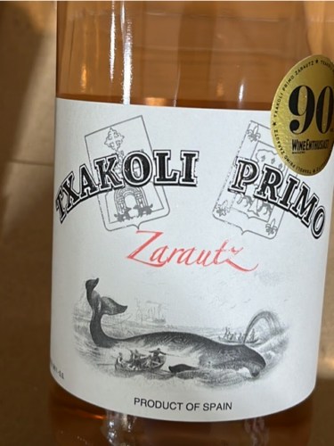 Txakoli Primo Zarautz Rosado | Vivino English