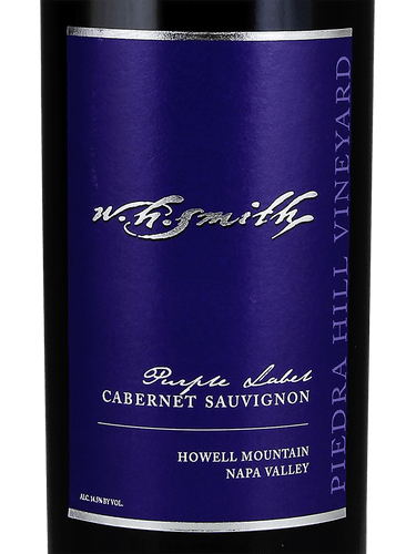 W.H. Smith Piedra Hill Vineyard Purple Label Cabernet Sauvignon | Vivino US