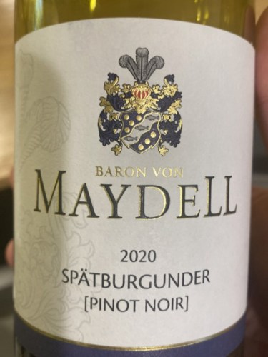Baron von Maydell Spätburgunder | Vivino Danmark