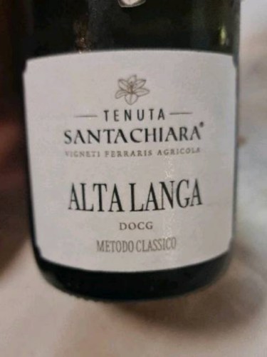 Ferraris Agricola Tenuta Santa Chiara Alta Langa Metodo Classico ...