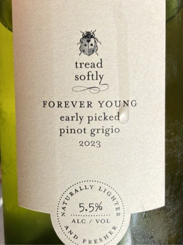 Tread Softly Forever Young Pinot Grigio | Vivino US