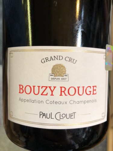 Paul Clouet Coteaux Champenois Bouzy Rouge | Vivino US