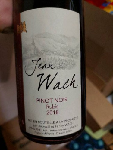 Jean Wach Pinot Noir Rubis | Vivino US