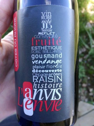 Cave Les Coteaux de Visan Médaille d'Or Vin Robe L'Envie Côtes-du-Rhône ...